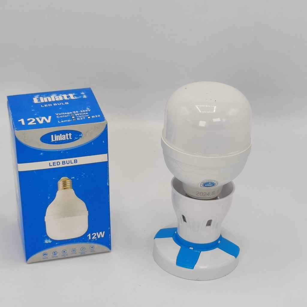 Lin Latt Mike B22 12W | အရန်ကာရော